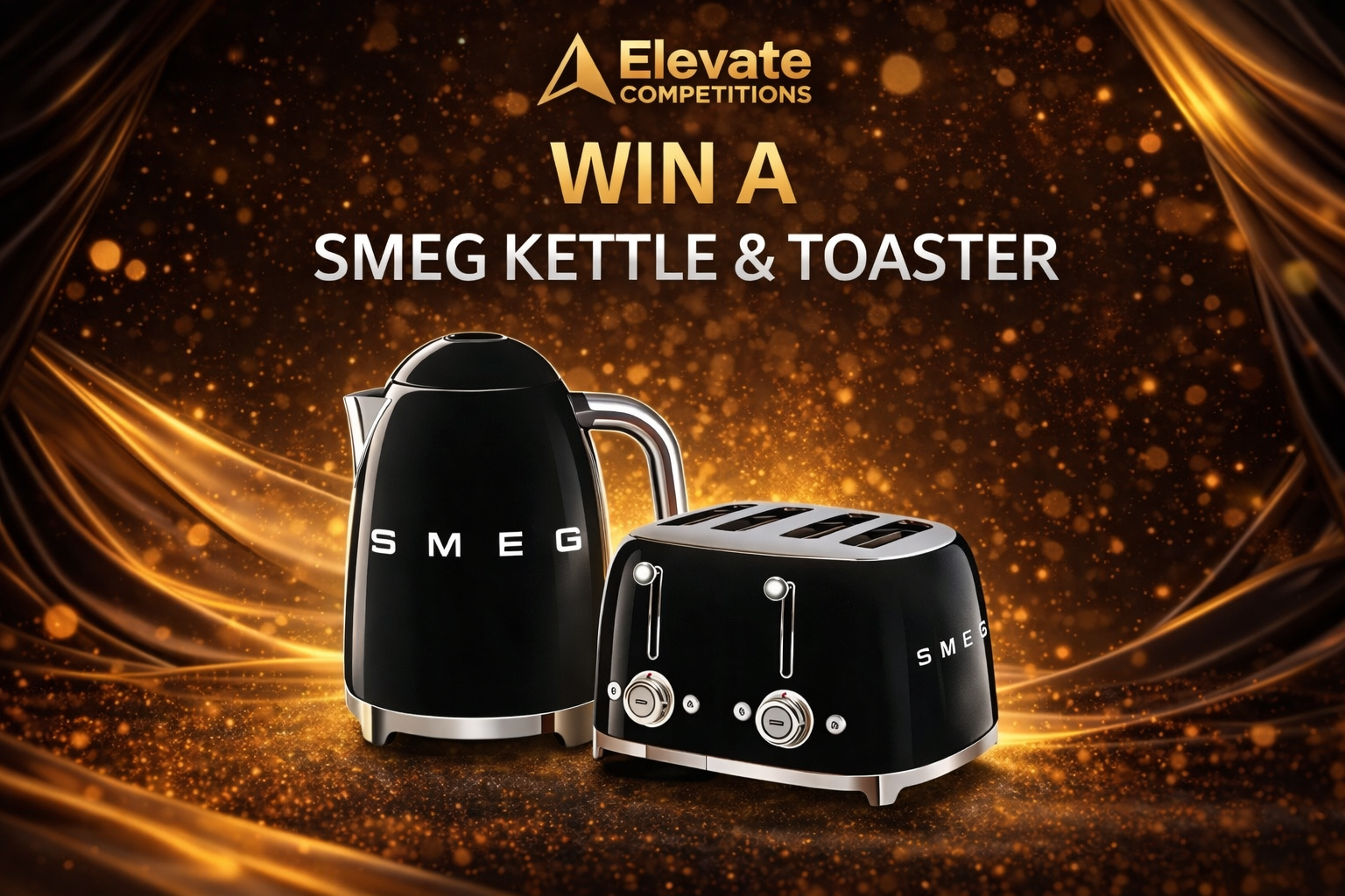 SMEG KETTLE & TOASTER SET | Elevate Competitions